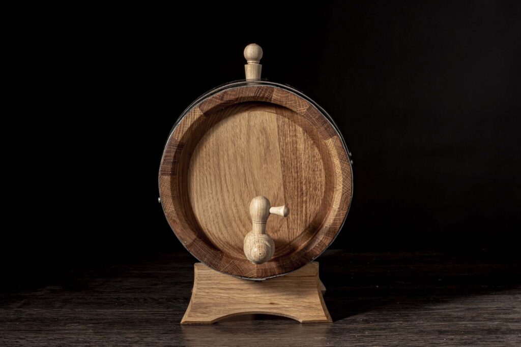 Premium 2.6-Gallon Oak Barrels - Elevate Your Wine and Spirits ...