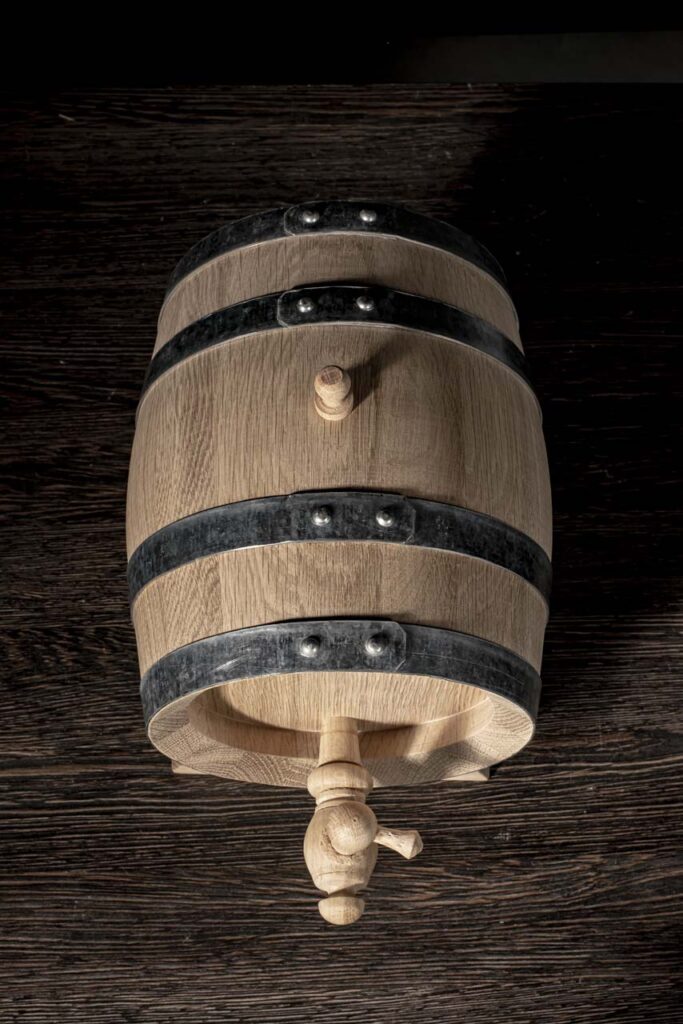 Premium 2.6-Gallon Handmade Oak Vinegar Barrel | Artisanal Aging ...