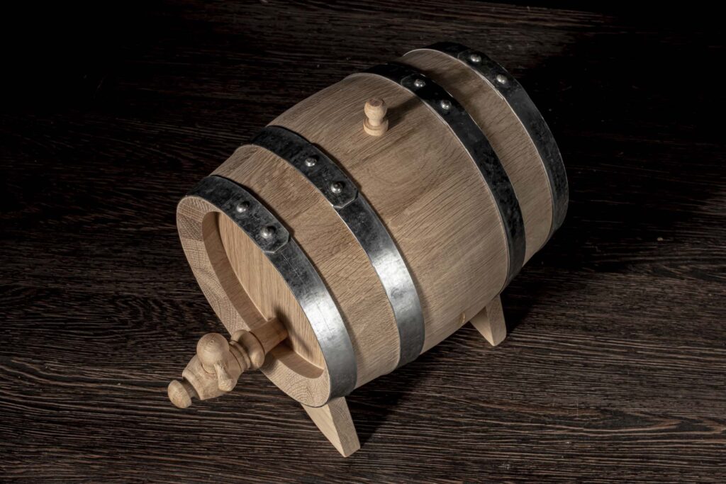 Premium 2.6-Gallon Handmade Oak Vinegar Barrel | Artisanal Aging ...