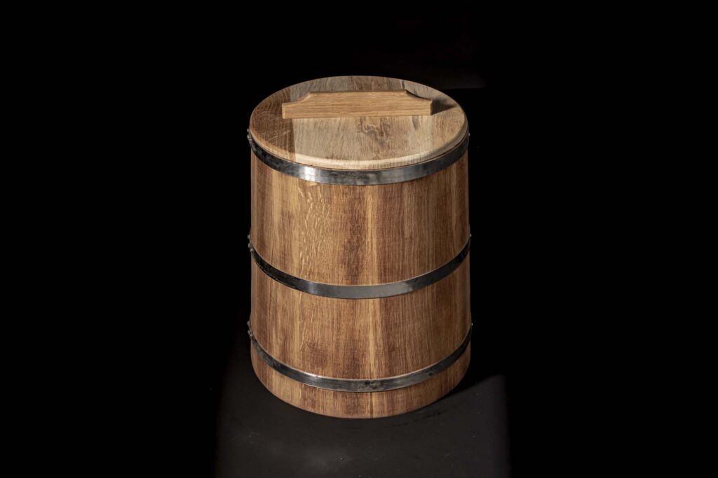 Handcrafted 13-Gallon Pickle Oak Barrel | Flavorful Pickling Experience ...