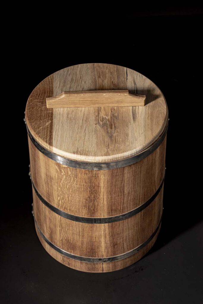 Handcrafted 13-Gallon Pickle Oak Barrel | Flavorful Pickling Experience ...