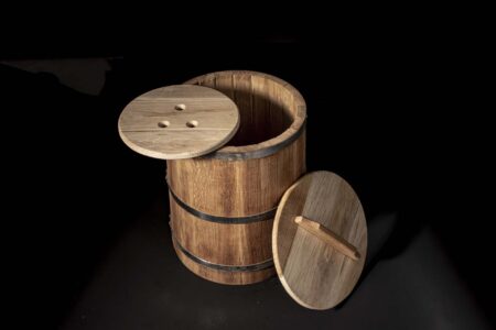 Handcrafted 13-Gallon Pickle Oak Barrel | Flavorful Pickling Experience ...