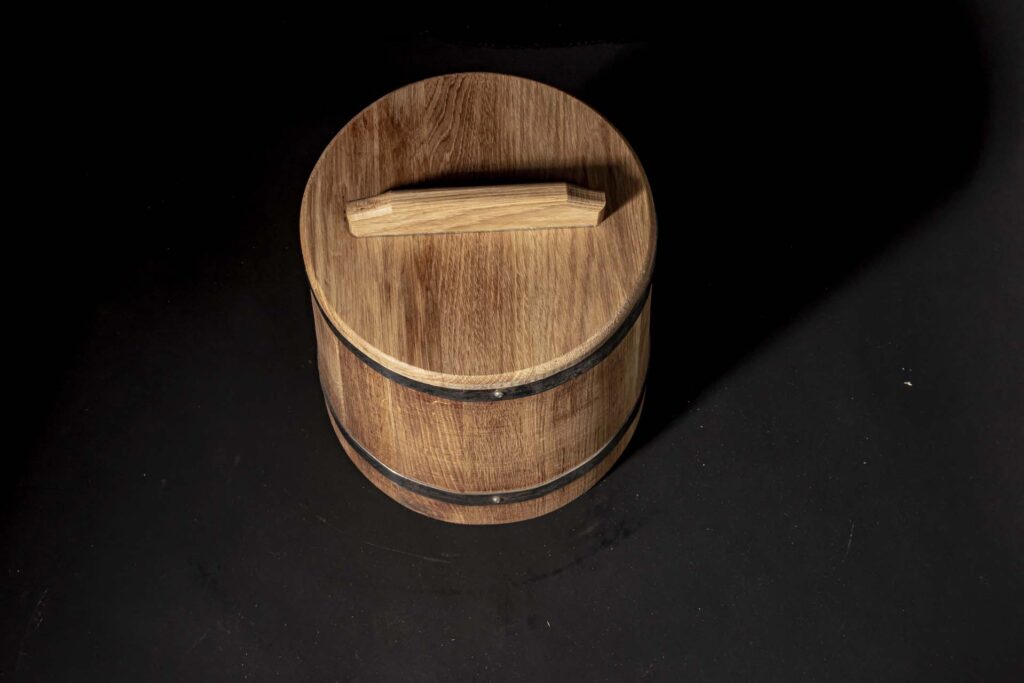 Handcrafted 2.6-Gallon Pickle Oak Barrel: Elevate Your Pickling ...