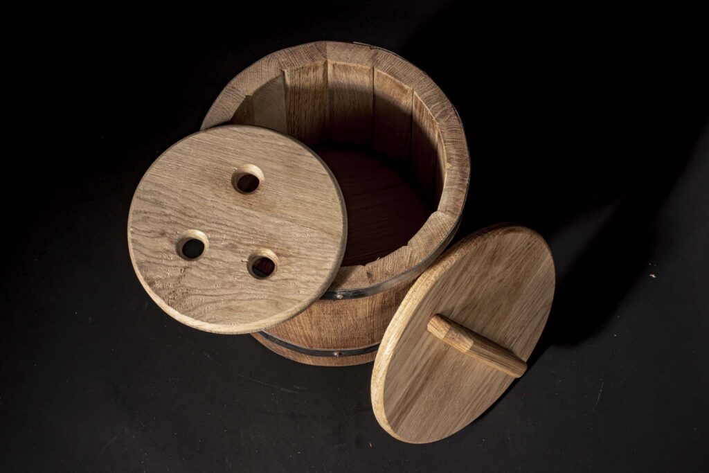 Handcrafted 2.6-Gallon Pickle Oak Barrel: Elevate Your Pickling ...