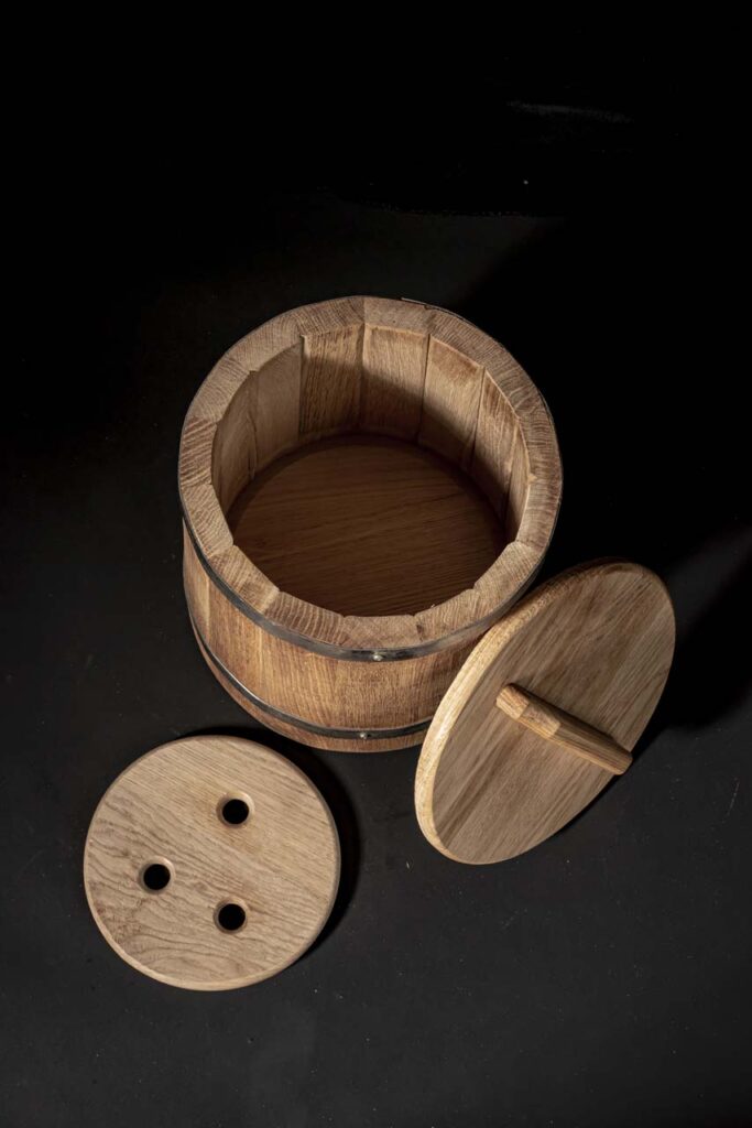 Handcrafted 1.3-Gallon Pickle Barrel: Elevate Your Pickling Experience ...