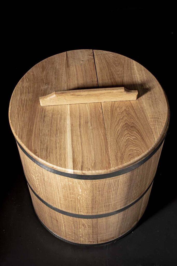 Handmade 26-Gallon French Pickle Oak Barrel | Elevate Your Pickling ...